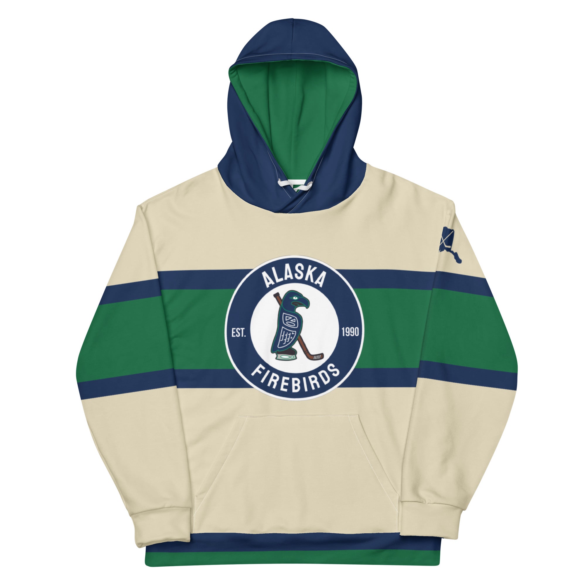 Alaska Firebirds Home Jersey Hoodie – Alaska Hockey Co.